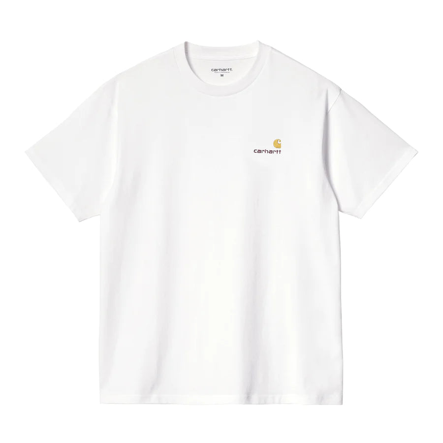 Carhartt WIP American Script T-Shirt White – Embassy chch