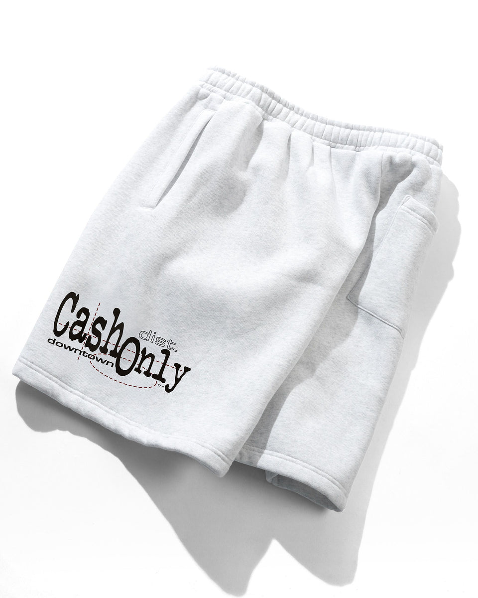 Cash Only Downtown Fleece Short Ash – Embassy chch