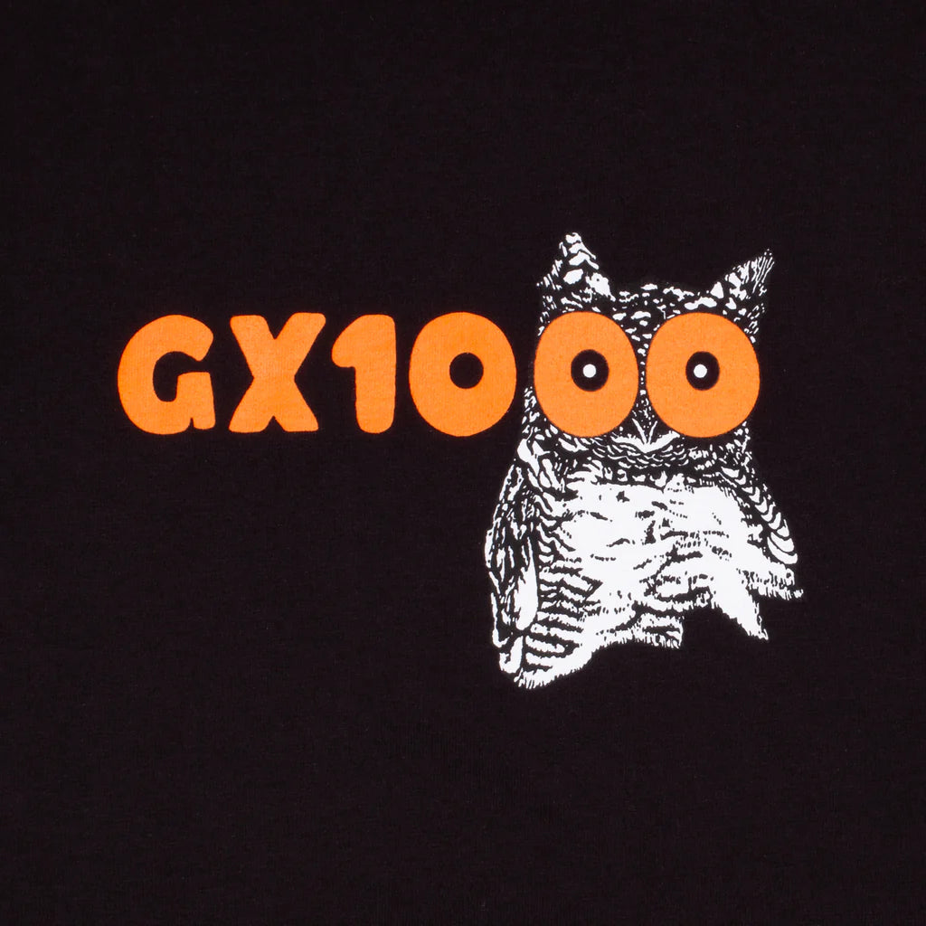 GX1000 Owl Tee Black – Embassy chch